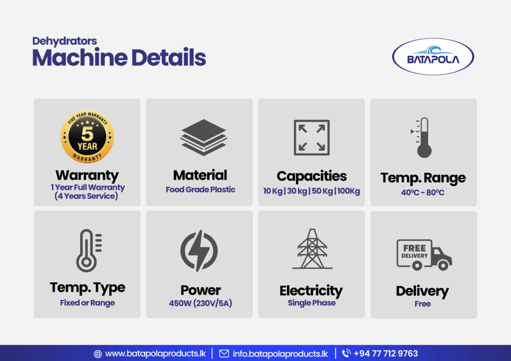 Batapola Dehydrator - Batapola Products